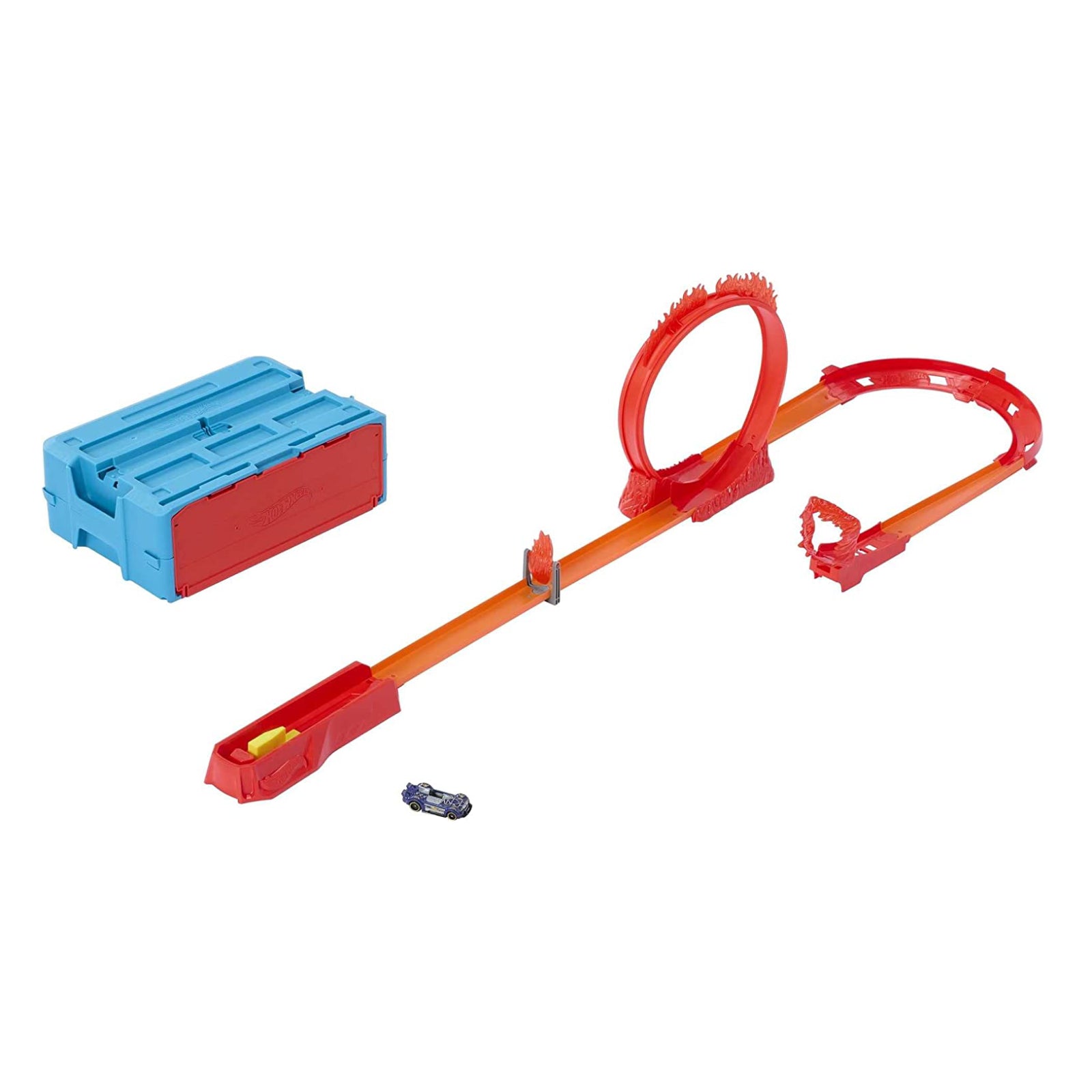 Hot Wheels Track Builder Fire Stunt Pack– Curacao