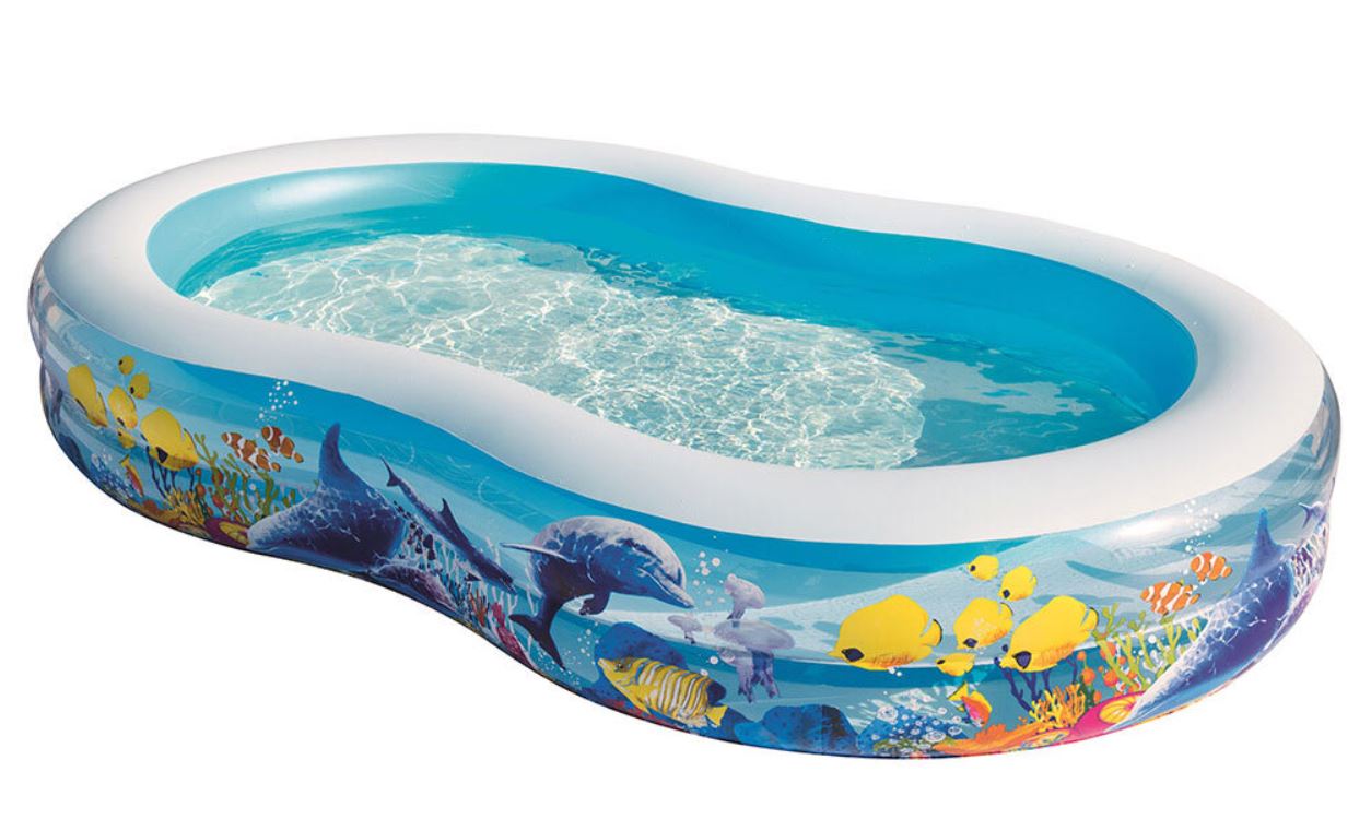 Bestway Sea Creatures Printed Swimming Pool, Multicolor - Curacao