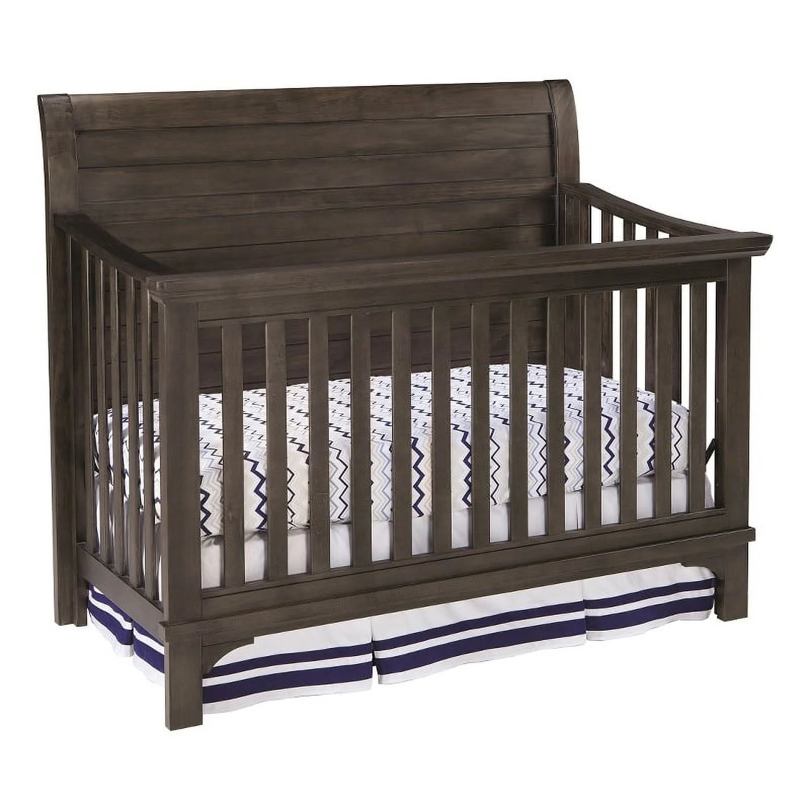 Westwood Taylor Farmhouse Wood Convertible Crib - Brown– Curacao