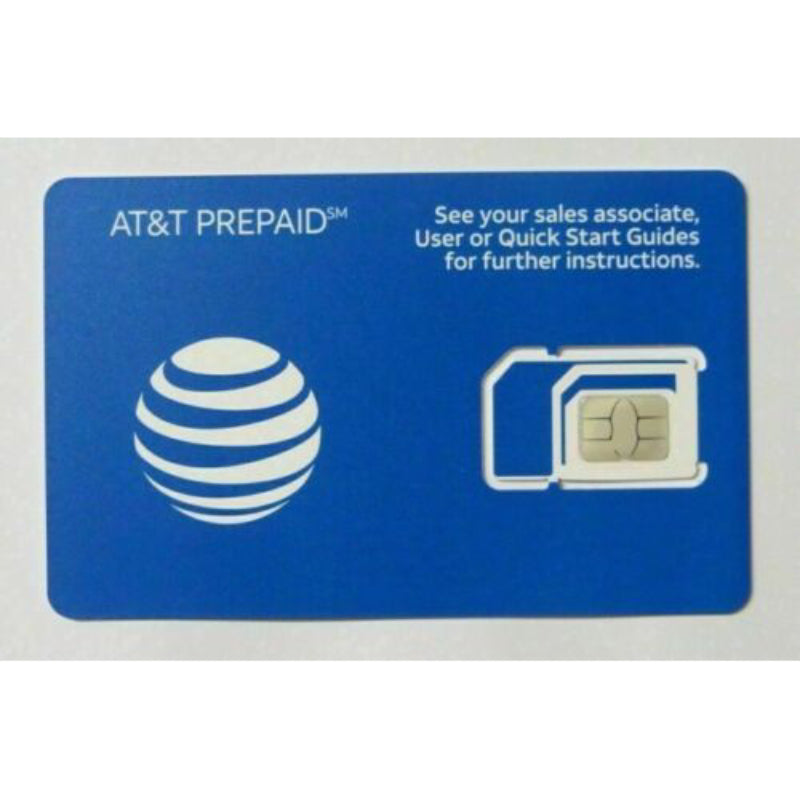 AT&T Prepaid 4G & 5G Sim Card– Curacao