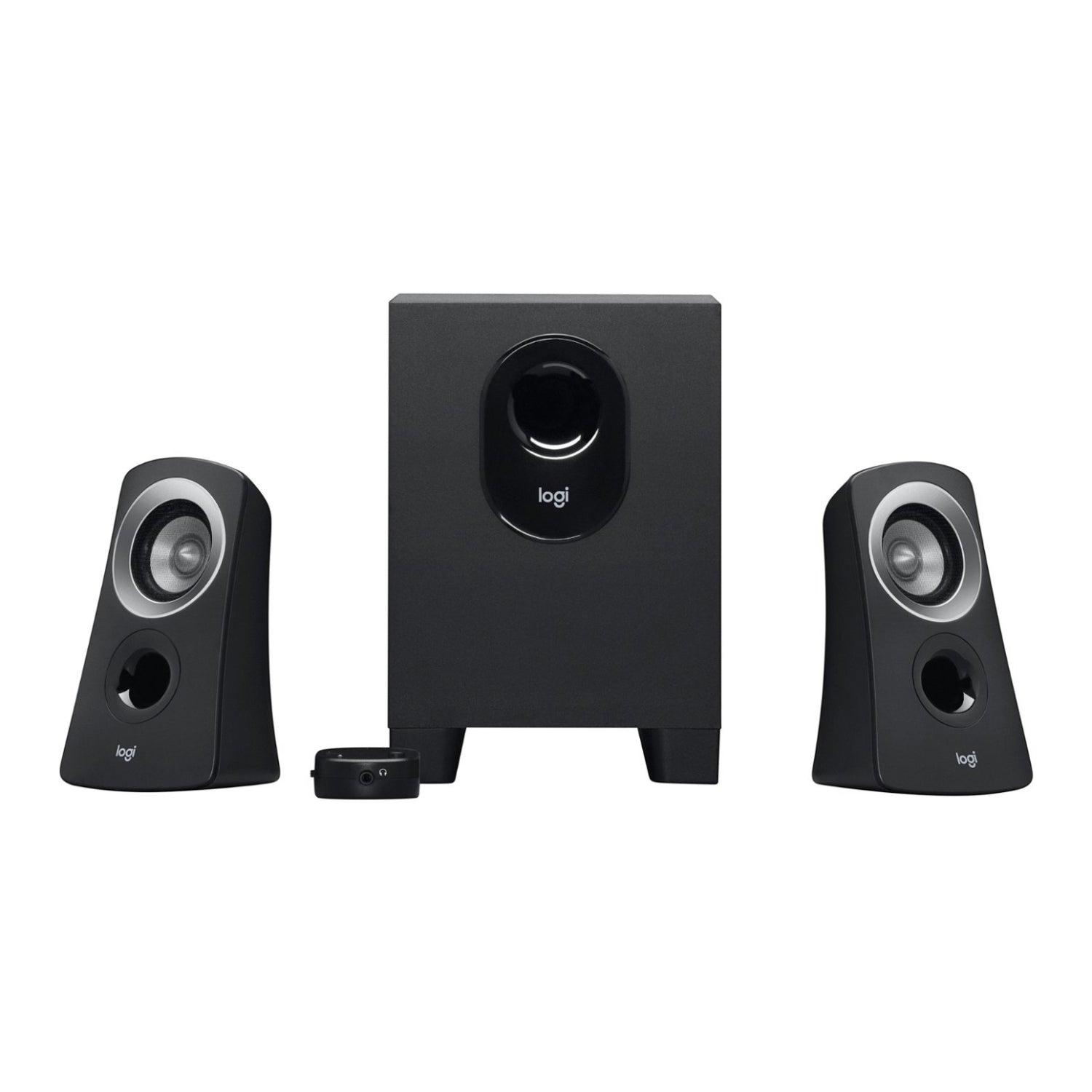 Logitech Z313 Speaker System with Subwoofer, Black– Curacao