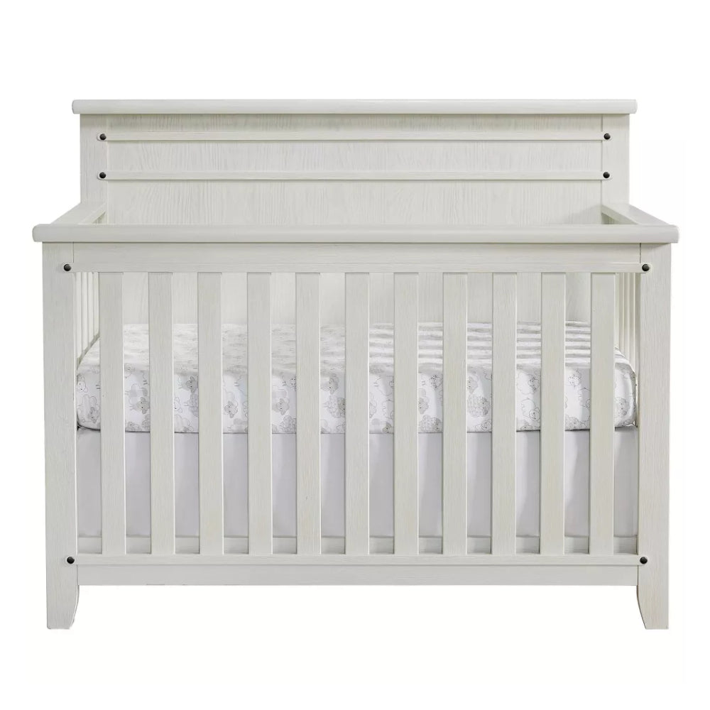 Soho Baby Ellison Rustic White 4-in-1 Convertible Crib– Curacao