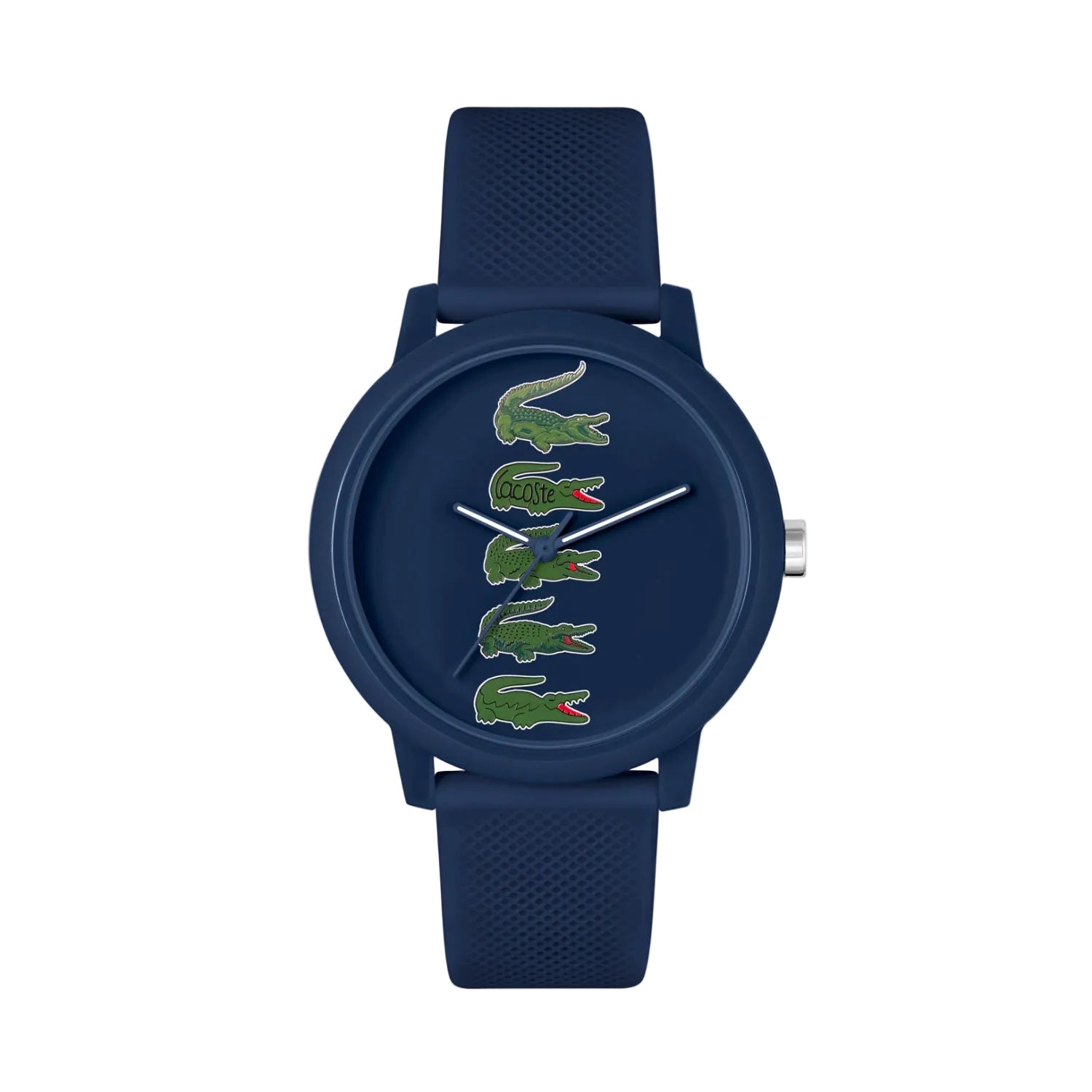Lacoste L.12.12 Go Women's 42mm Three-Hand Strap Watch - Blue– Curacao