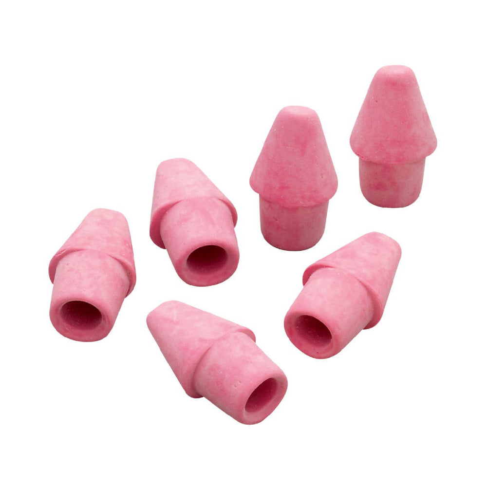 Paper Mate Arrowhead Pearl Cap Erasers (144-Pieces) - Pink– Curacao