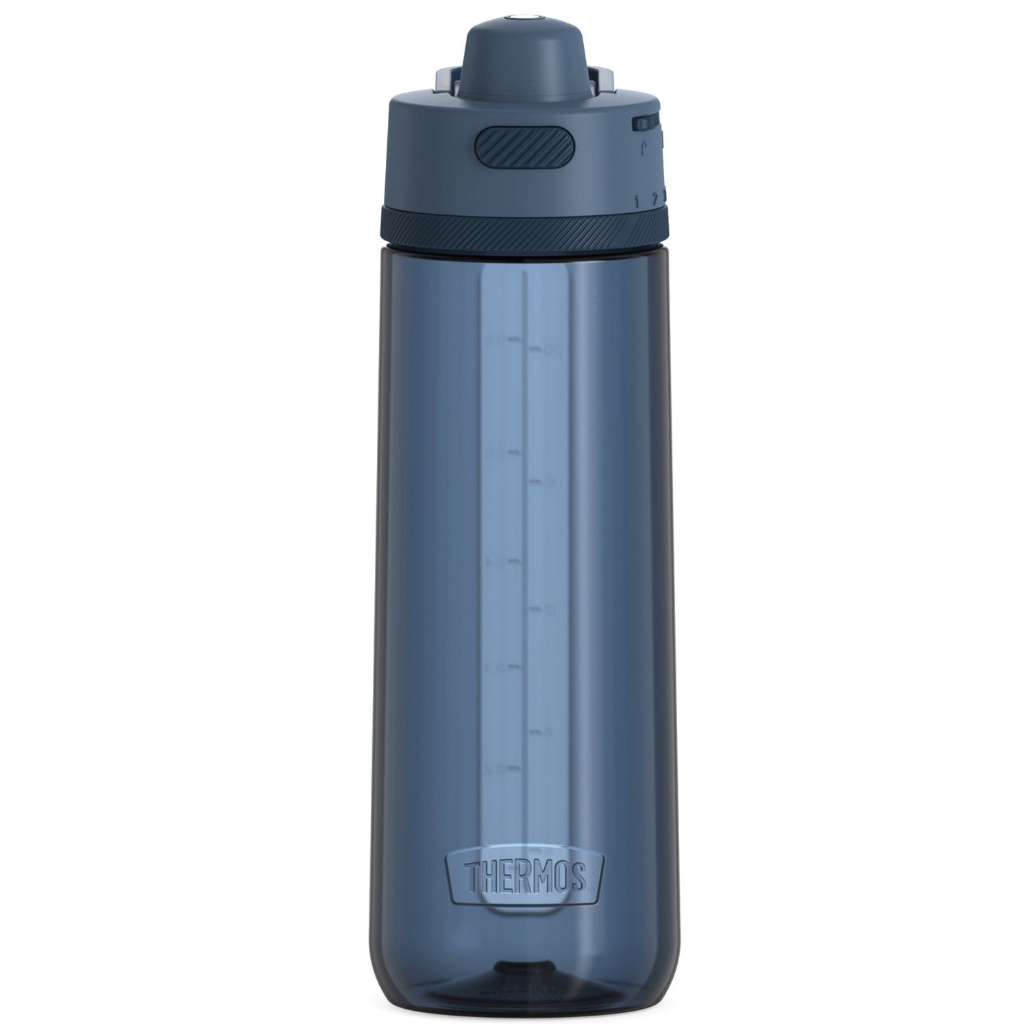 Thermos 24 oz Hard Plastic Hydration Bottle with Spout Slate Blue– Curacao