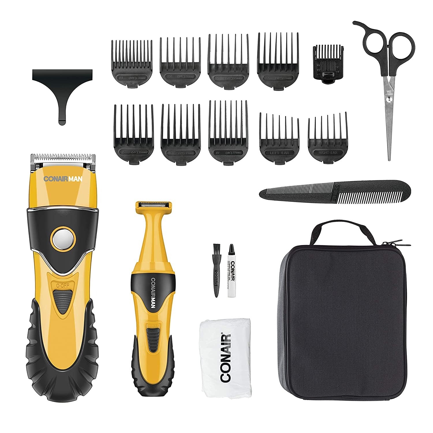 Conair The Chopper 24-Piece Clipper/Trimmer - Yellow– Curacao