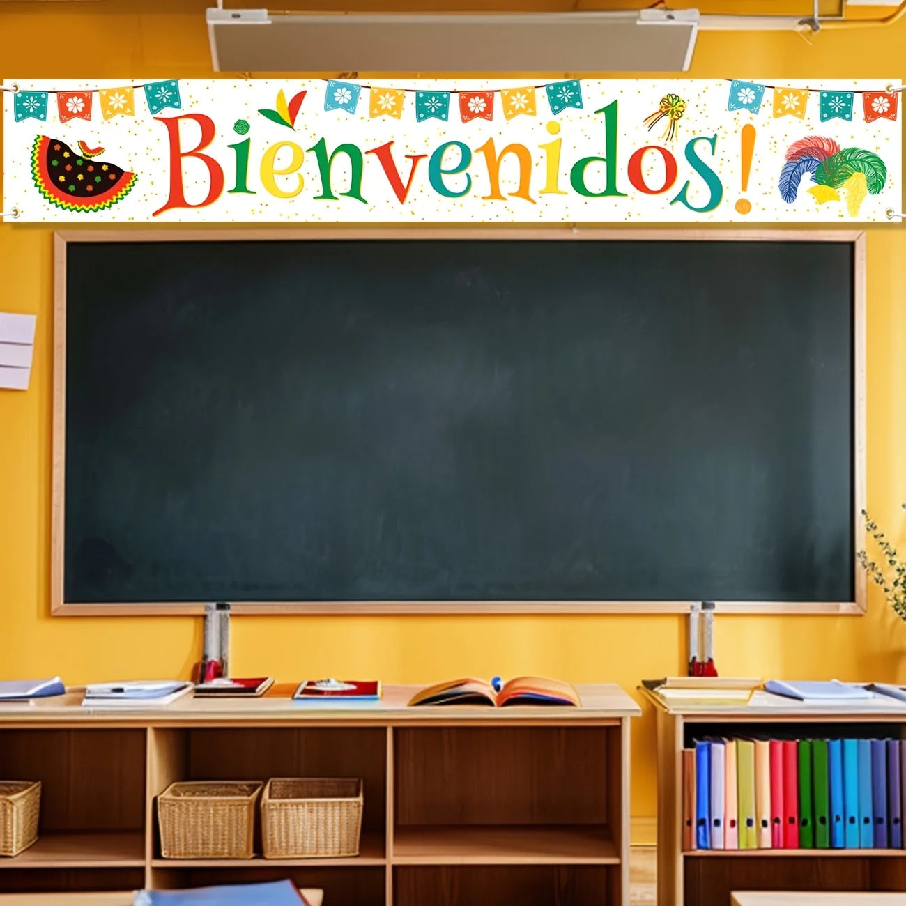 Bienvenidos Party Banner