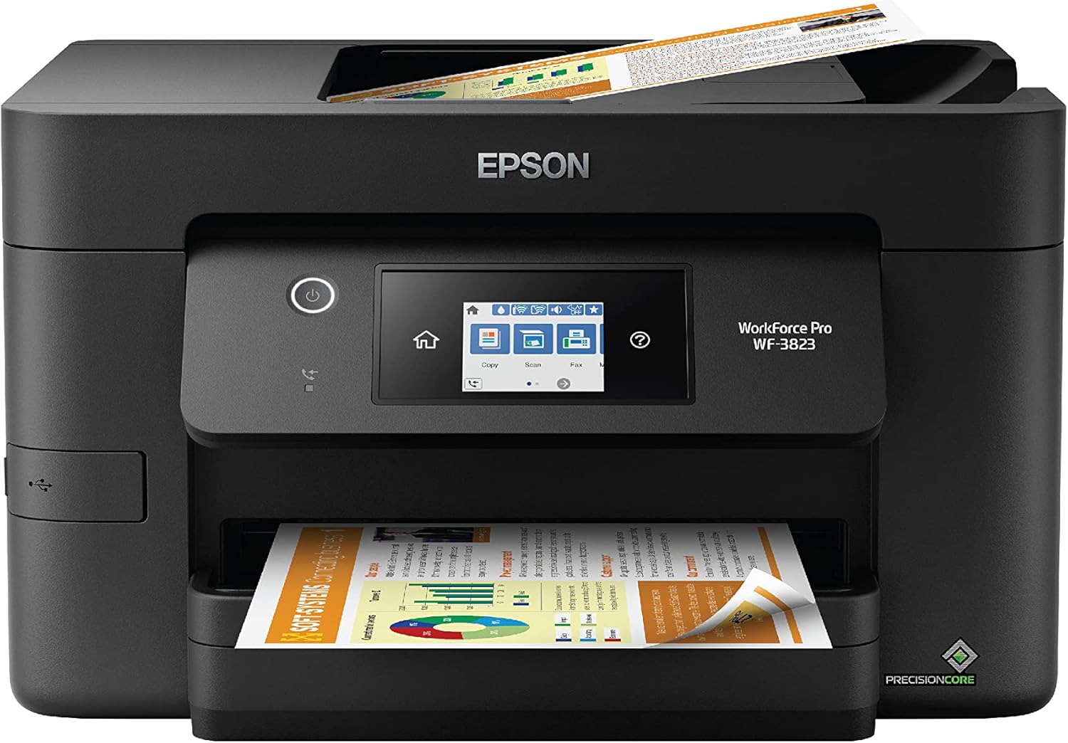 Epson WorkForce Pro Printer, Black– Curacao
