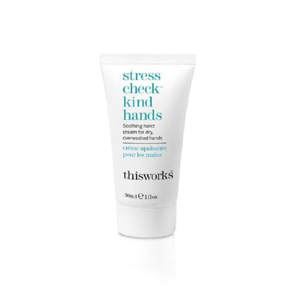 thisworks Stress Check Kind Hands Soothing Hand Cream in 30ml - Curacao